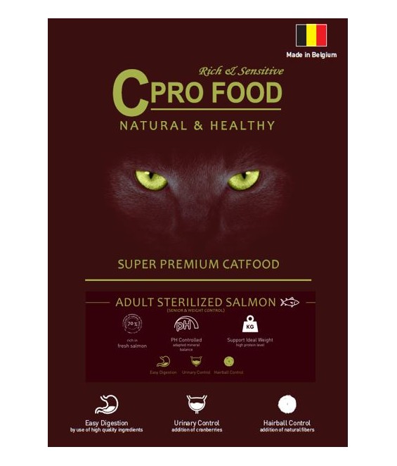 CAT - ADULT STERILIZED SALMON - 1,5KG
