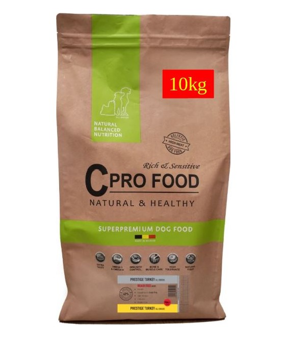 PRESTIGE TURKEY ALL BREEDS Grain Free - 10KG