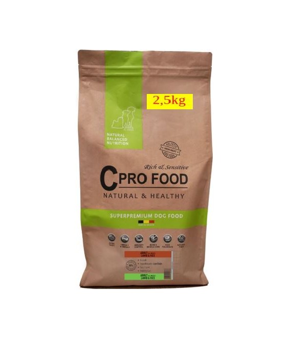 ADULT ALL BREEDS LAMB & RICE - 2,5KG
