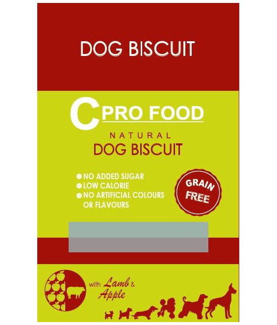 DOG - BISCUIT LAMB & APPLE - 400 G